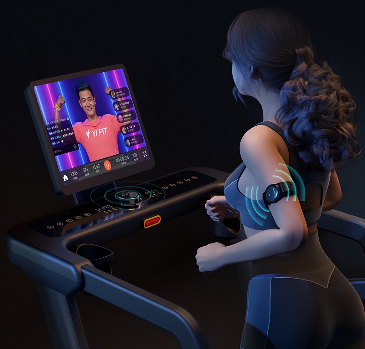 Yipao releases the first all-terrain M5 marathon treadmill - iMedia