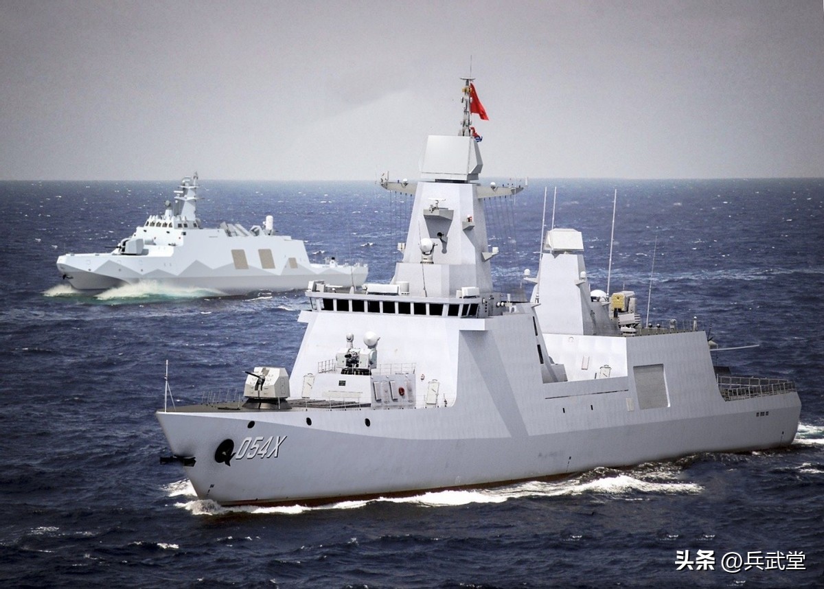 The 40th domestically produced 054A was launched?Or the last 054A type, laying the foundation ...