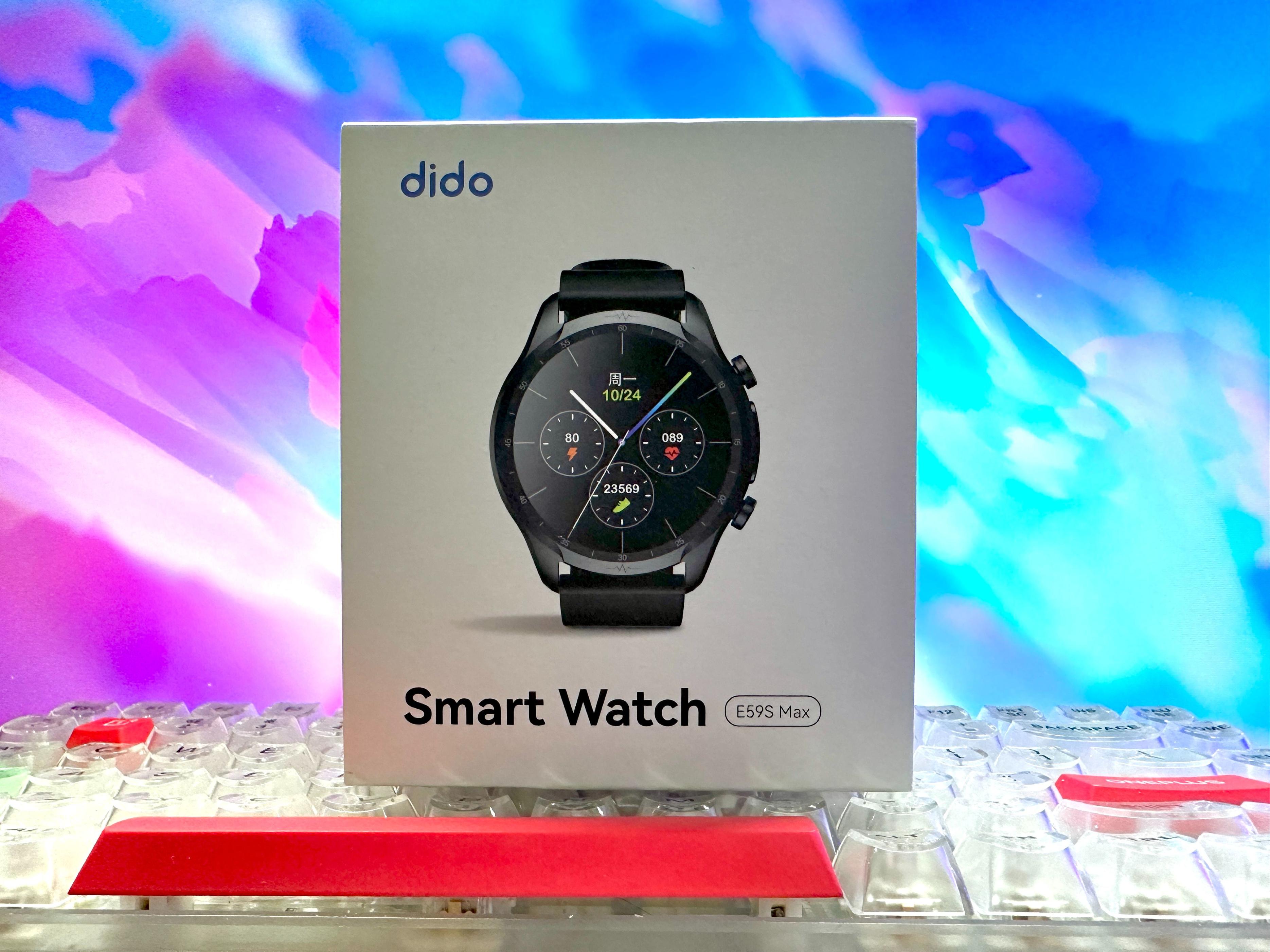 Personal health expert, dido E59 smart watch out of the box - iMedia