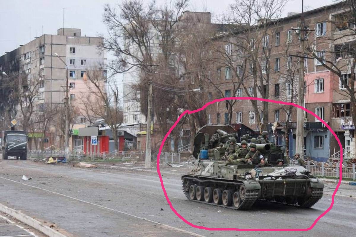 The world's largest artillery arrives in Mariupol, once it appears on ...