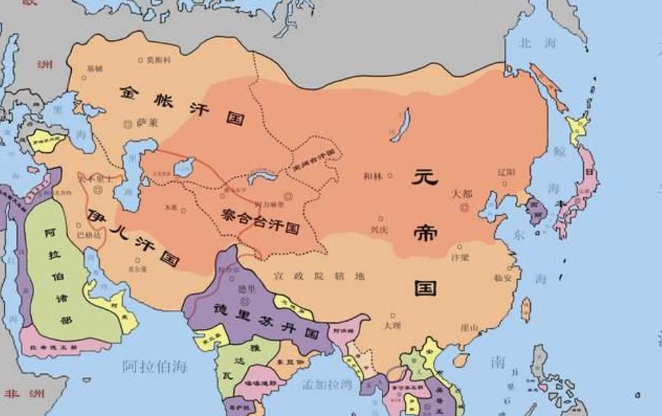 After the fall of Mongolia, what happened to the fate of the Four ...