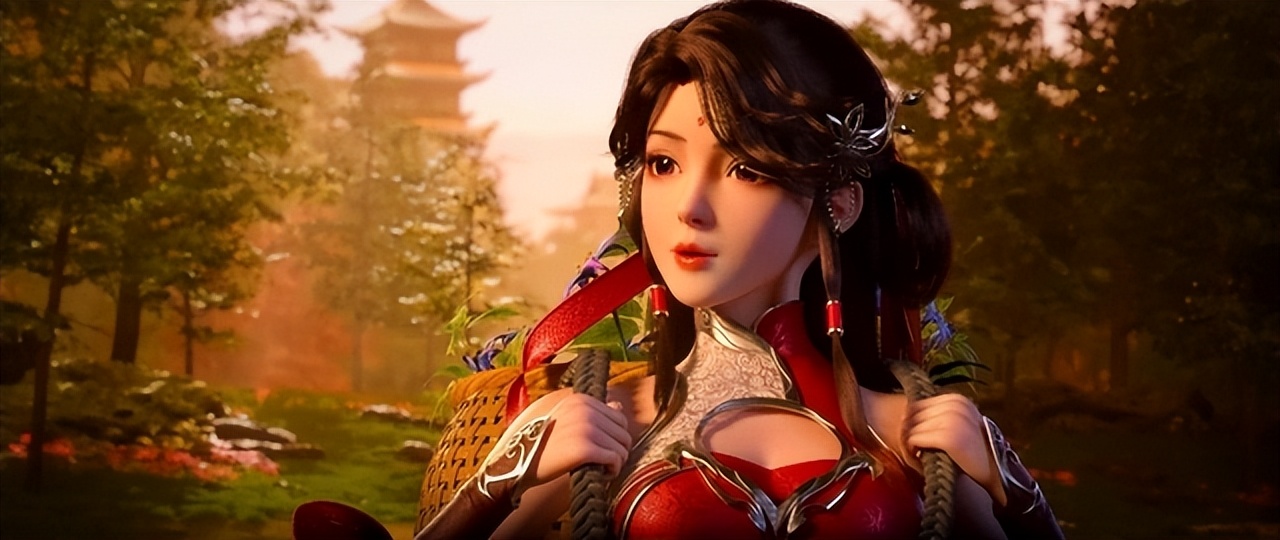 The three female protagonists of Perfect World, Huo Linger is very ...