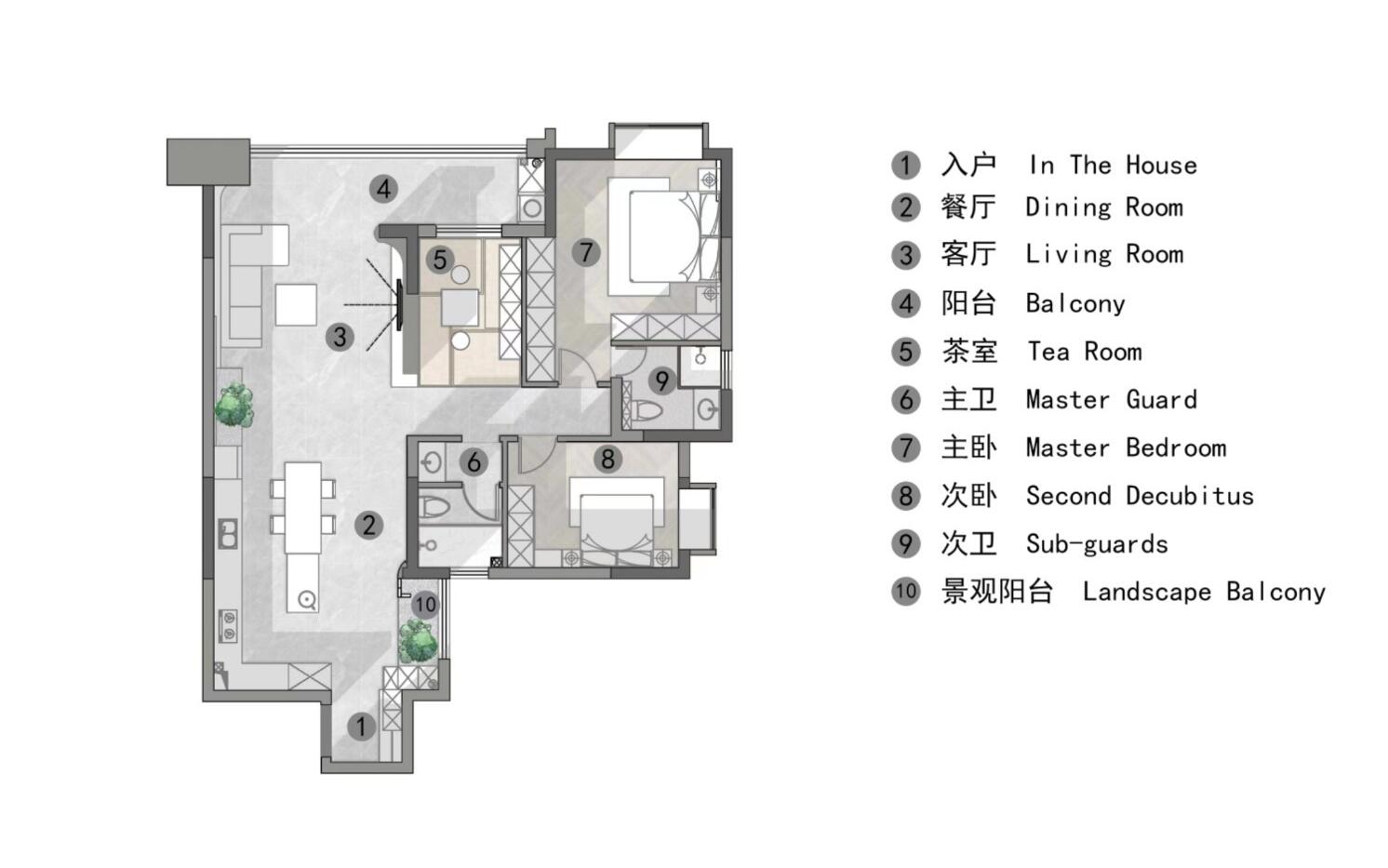 The owner of the Chongqing house posted a new home of 128 square meters ...