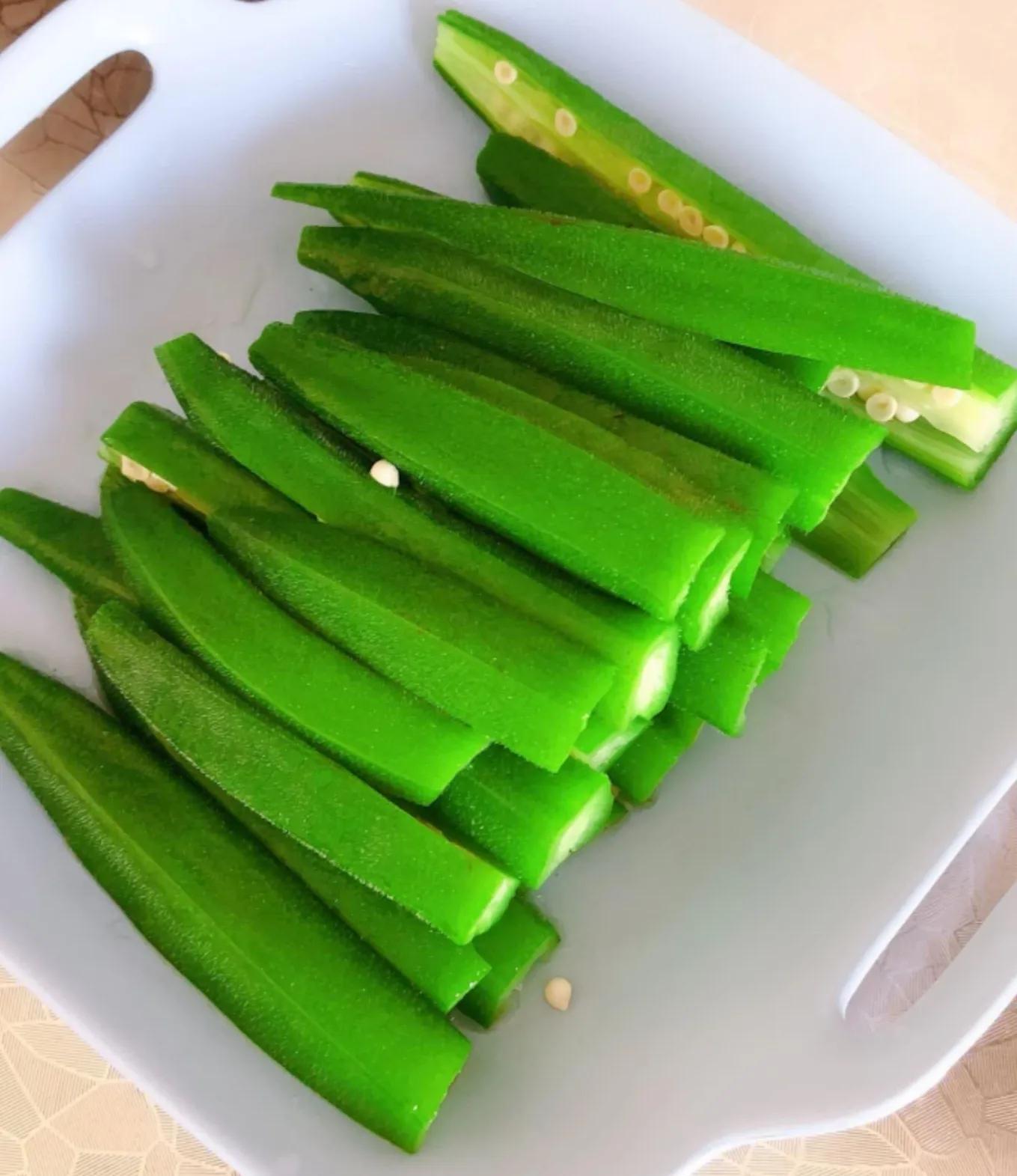 Boiled okra, nutritious and delicious, simple and easy to make - iNEWS