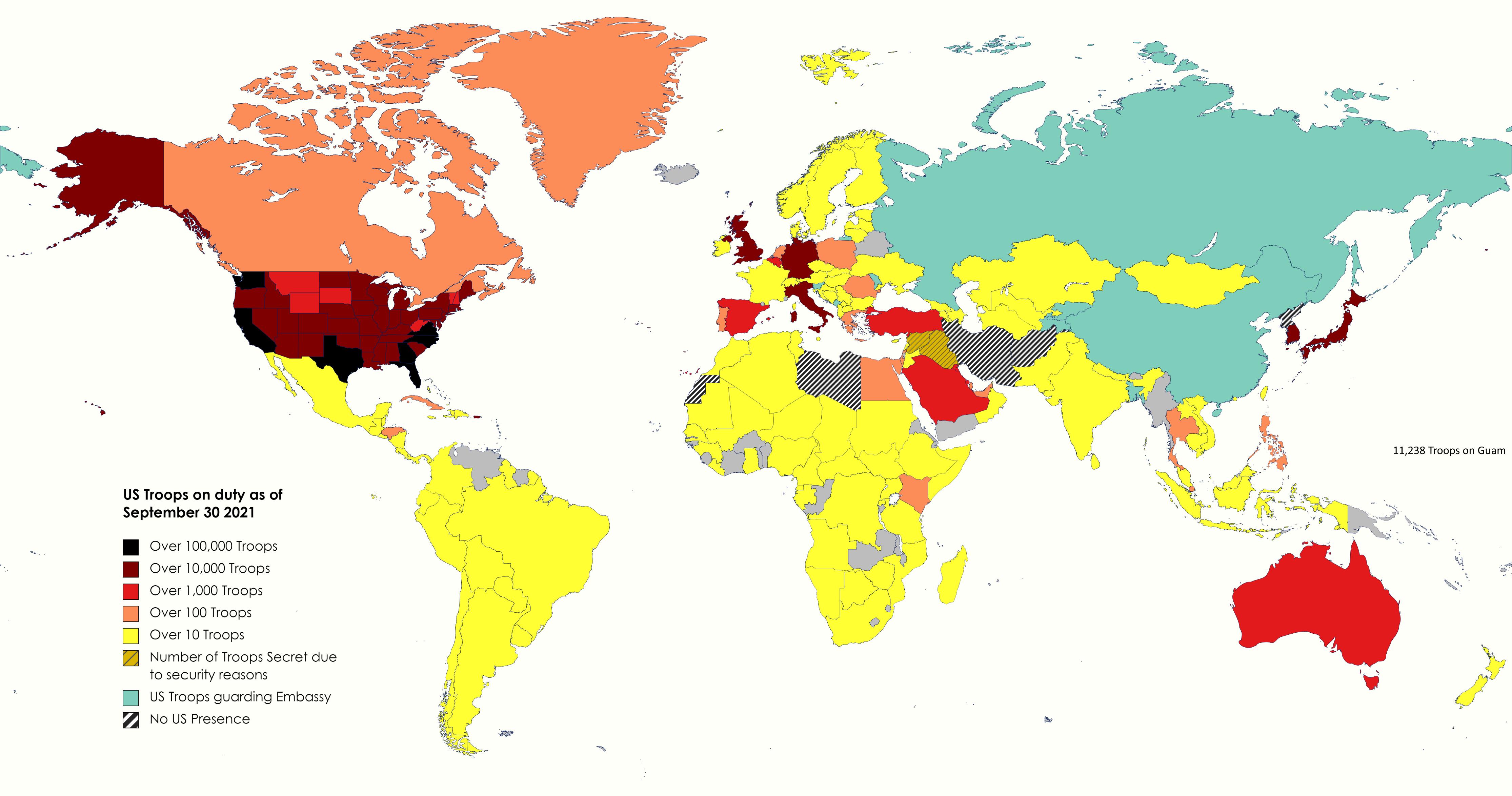 What are the US military bases around the world? - iNEWS