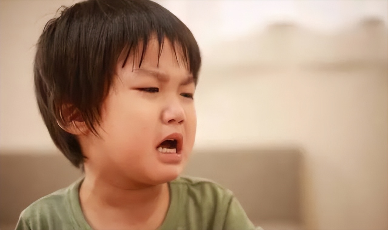 The three children who "hold back crying" and "cry at every turn" are ...