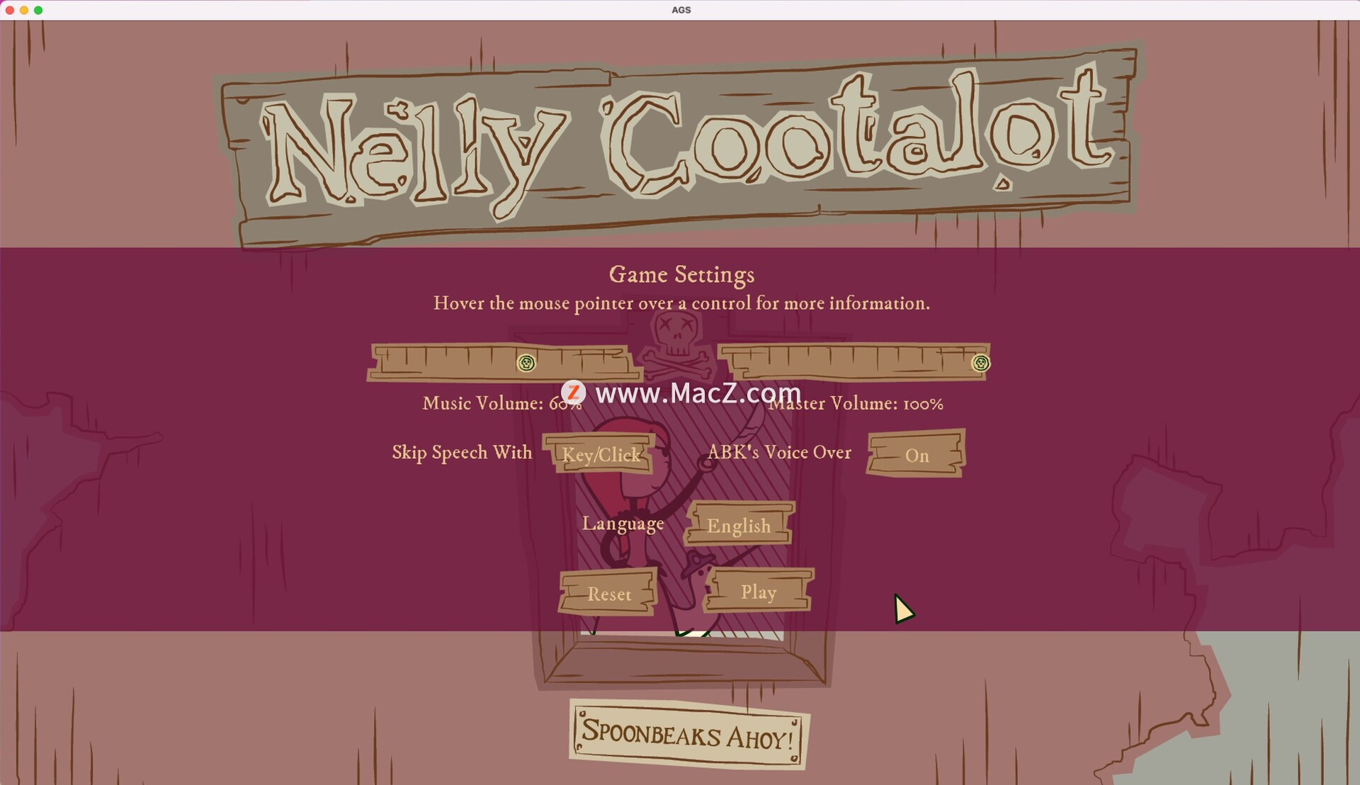 Nelly is a female pirate for mac (point-and-click adventure game) v0.91 ...