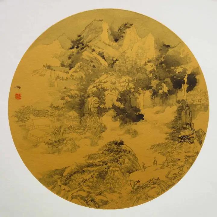 Qian Lin:Landscape and Ink Language Contain Vitality - iNEWS