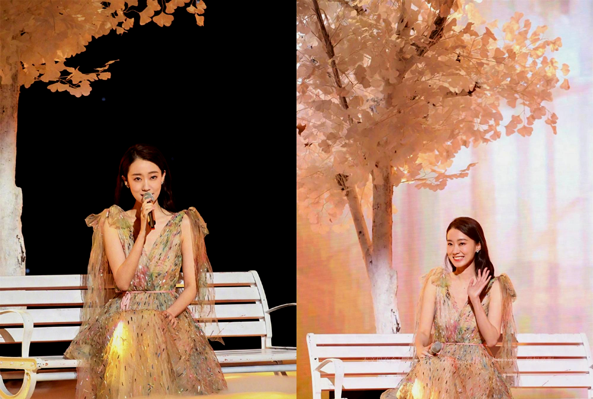 At the Lantern Festival Party, Zhang Xiaofei's three pieces of jewelry ...