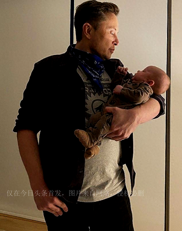 The president of Tesla revealed his love for his son. The youngest son ...