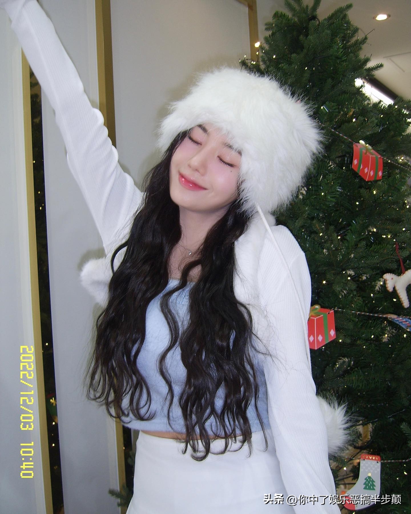 Kwon Eun-bi's public recent photos are like winter elves, glamorous and ...
