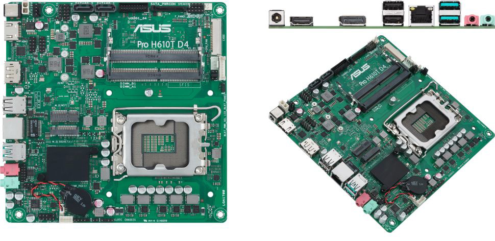ASUS Releases H610 Thin Mini-ITX Motherboard: Supports Notebook Memory - iNEWS