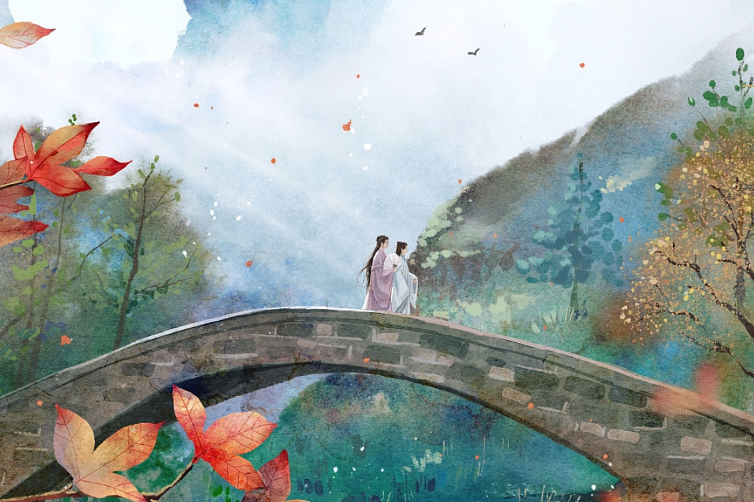 A good brother with love and righteousness, a twin for life. Under the ...