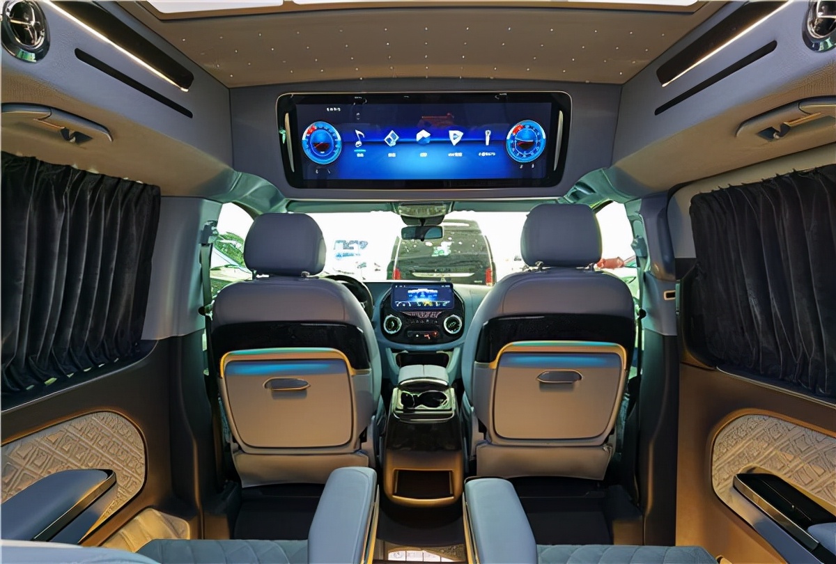 Mercedes-Benz Vito refits Maybach VS680, a luxury business palace that ...