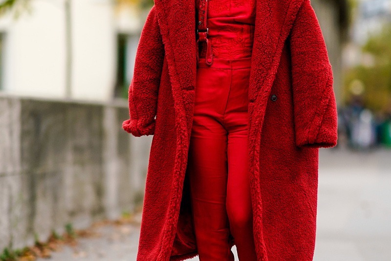 How to match a red coat is more advanced - iMedia