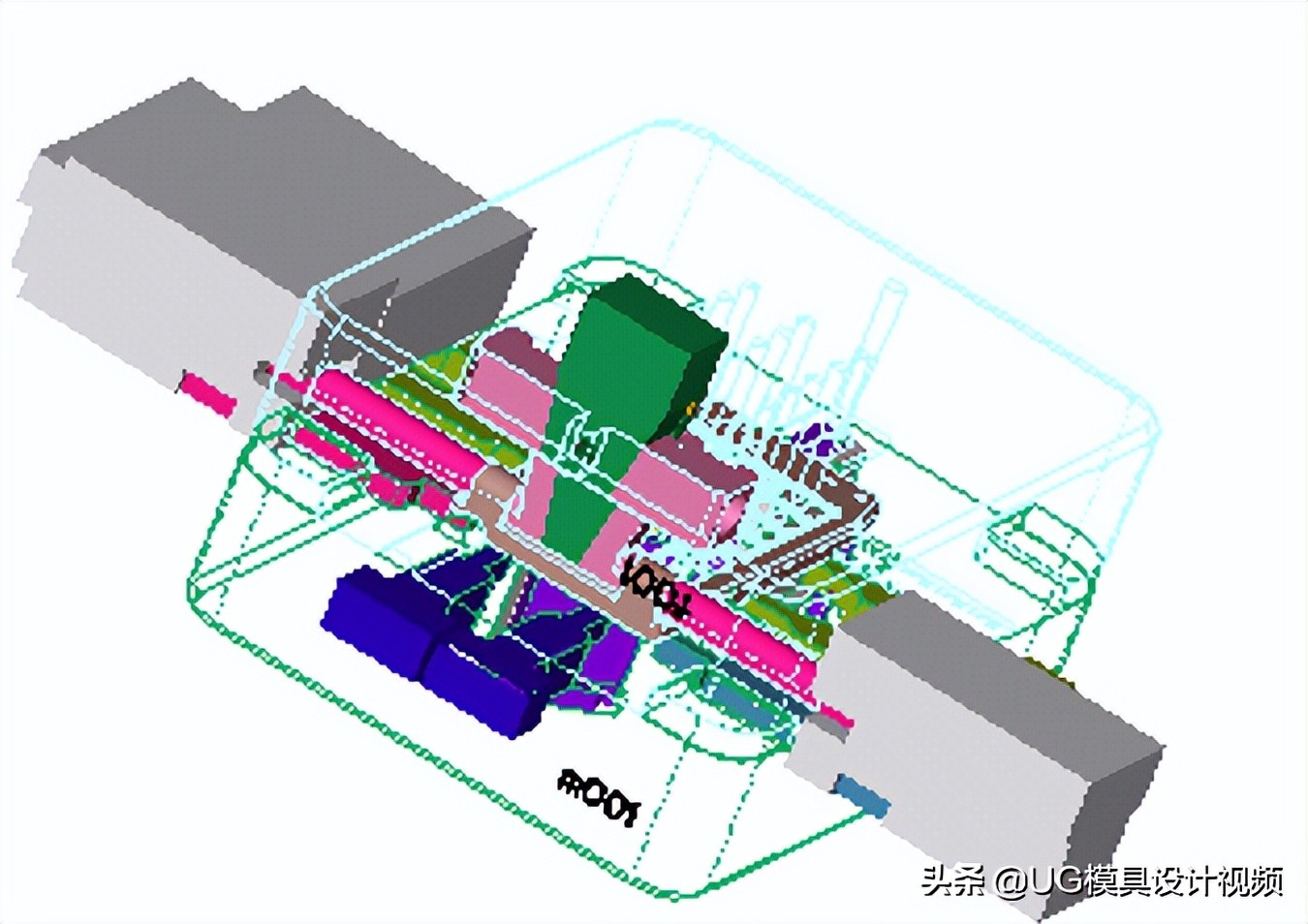 UG mold design 38 kinds of mold structures with heart to prevent future ...