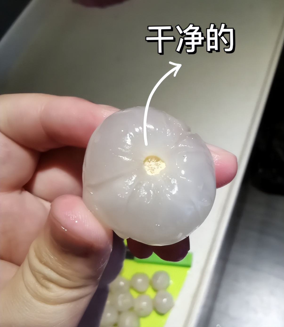 It turns out that he has been eating lychee bugs?Lychees should be so ...