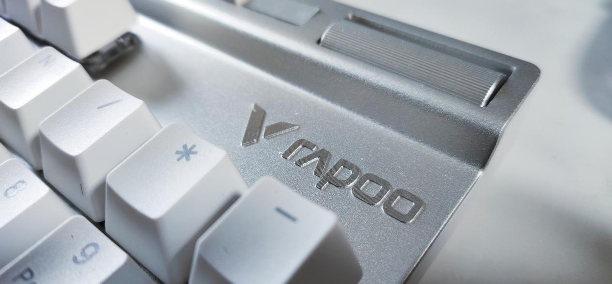 Rapoo 104-key RGB hot-swappable without punching, short key travel ...