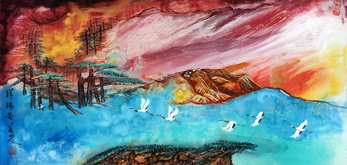 Ma Shumao ~ Pioneer of Neon Color Splash-ink Landscape Painting - iNEWS