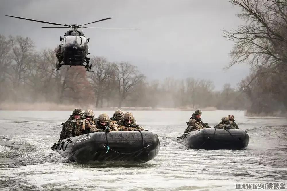 The German Navy special forces tactical drill G95K rifle is the ...