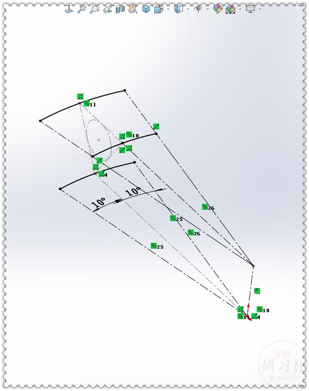 Round tube steel frame drawn with SolidWorks weldment - iNEWS
