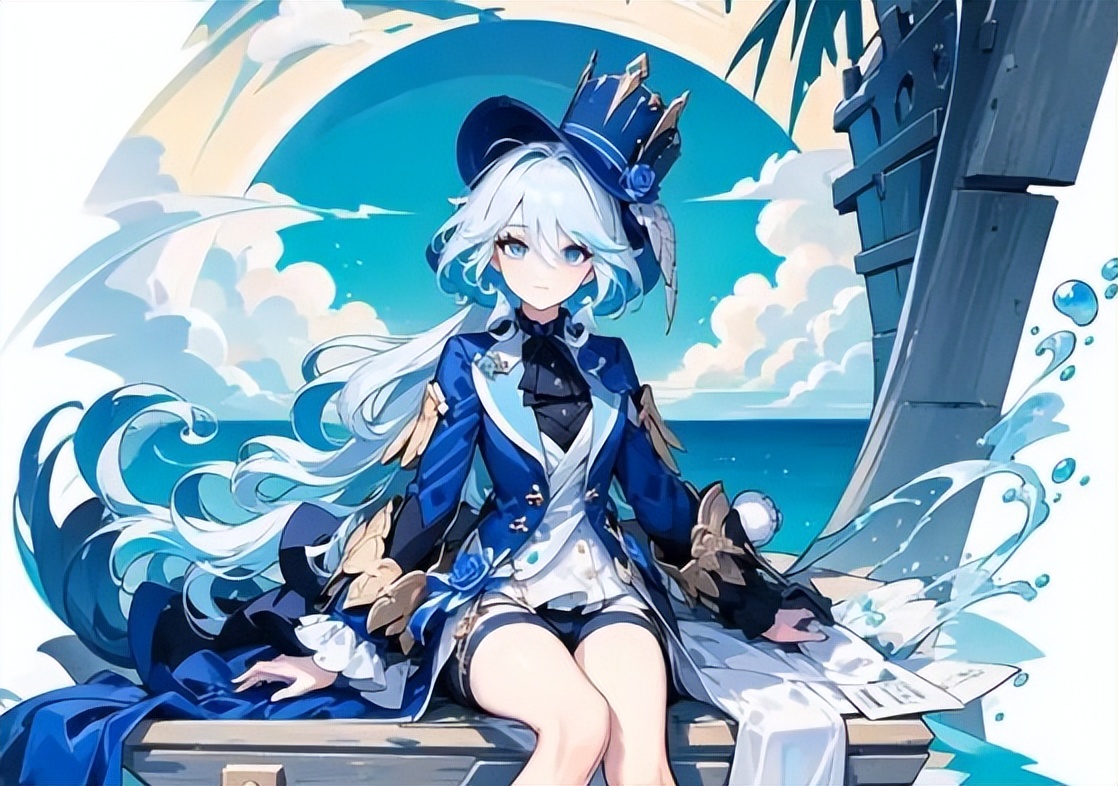 Original God: Fontaine Water God has a dual personality, the weapon is ...