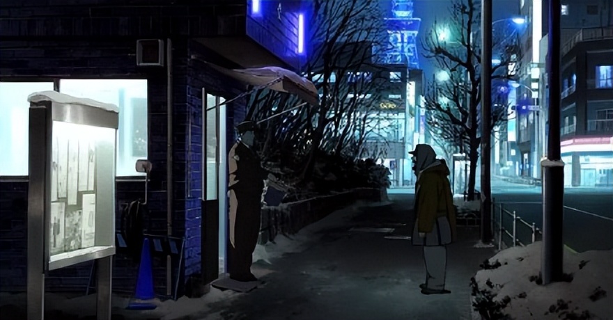 Japanese animator Kontoshi, what is the art design style in the scenes ...