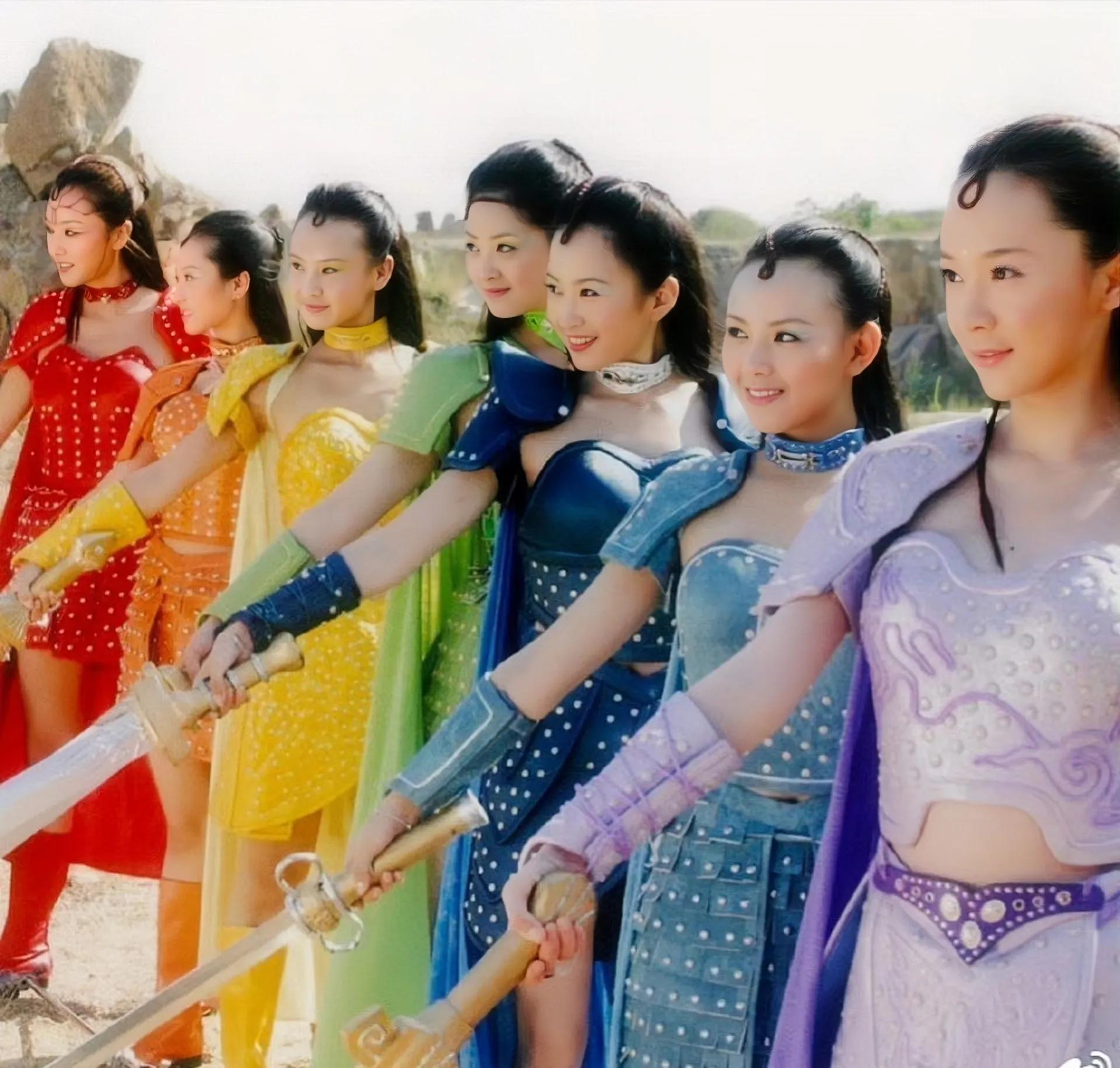 The seven fairies back then corresponded to the seven gourd babies ...