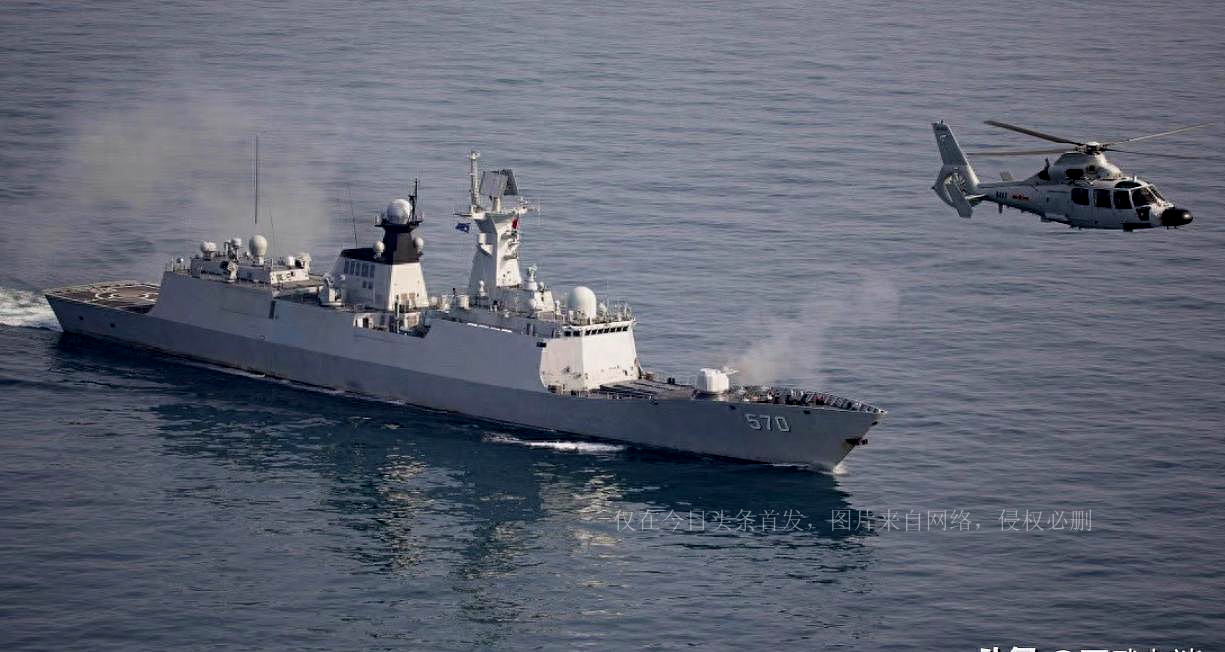 The Chinese naval shipyard is suspected of building a 6,000-ton "mini-055" and purchasing a ...