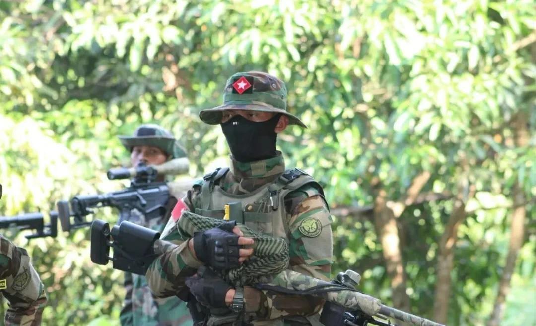 Looking at the decline through the mutiny of the Burmese army, there is ...