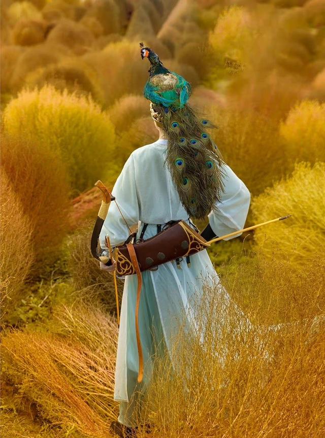 A Tang man with a bird on his head? Only after reading it can I ...