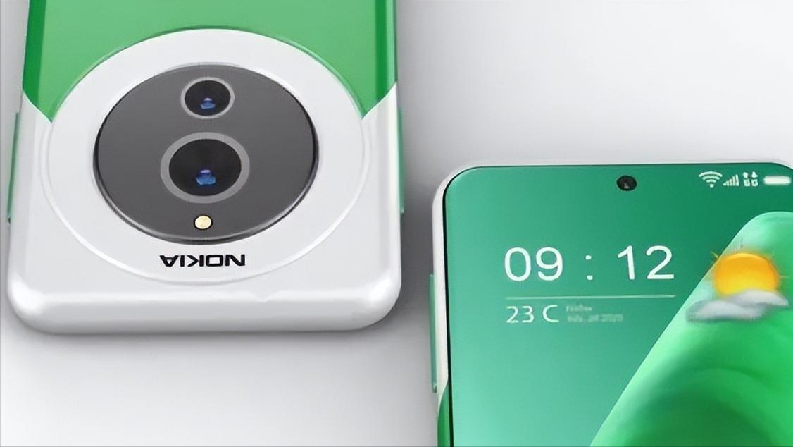 Nokia's new N72 rendering! Satellite communication + liquid camera lens ...