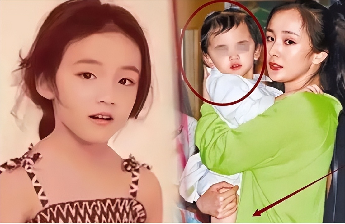 Xiao Nuomi's 9th birthday, Yang Mi flew to Hong Kong to visit, the ...