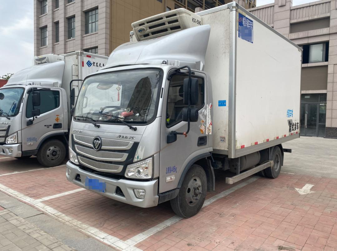Aumark's "Okang Cup" cold chain champion's fuel consumption is only 9. ...