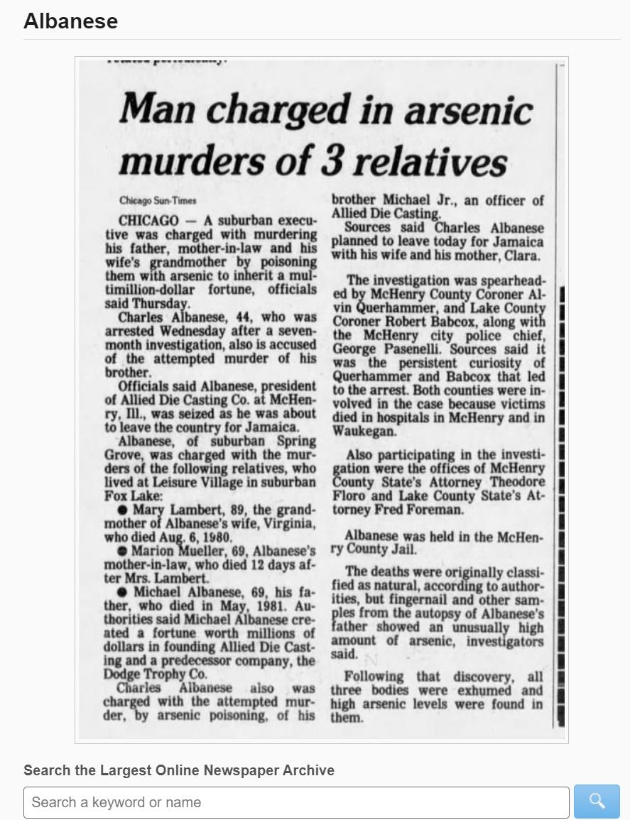 American Serial Murder Part 2: "Father Killer" Charles Albanese - iNEWS