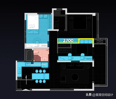 116 square meters three-bedroom apartment, two versions of renovation ...