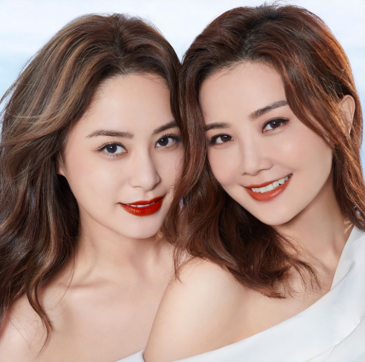 First-rate faces, third-rate figures, these 3 "half-length beauties ...