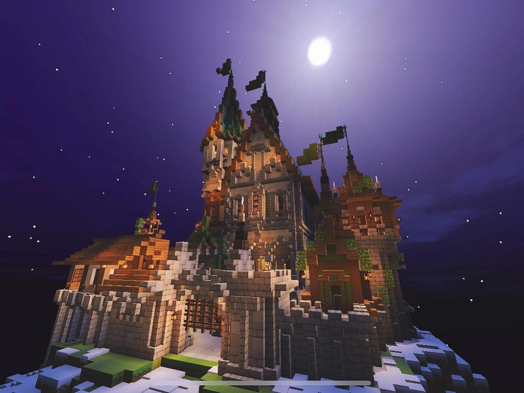 Minecraft: The 7 core steps of building a castle, I admire the third ...