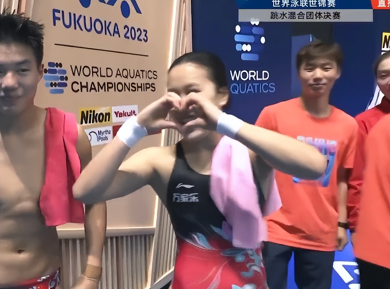 Behind Zhang Minjie and other diving champions? Zhang Minjie's family ...