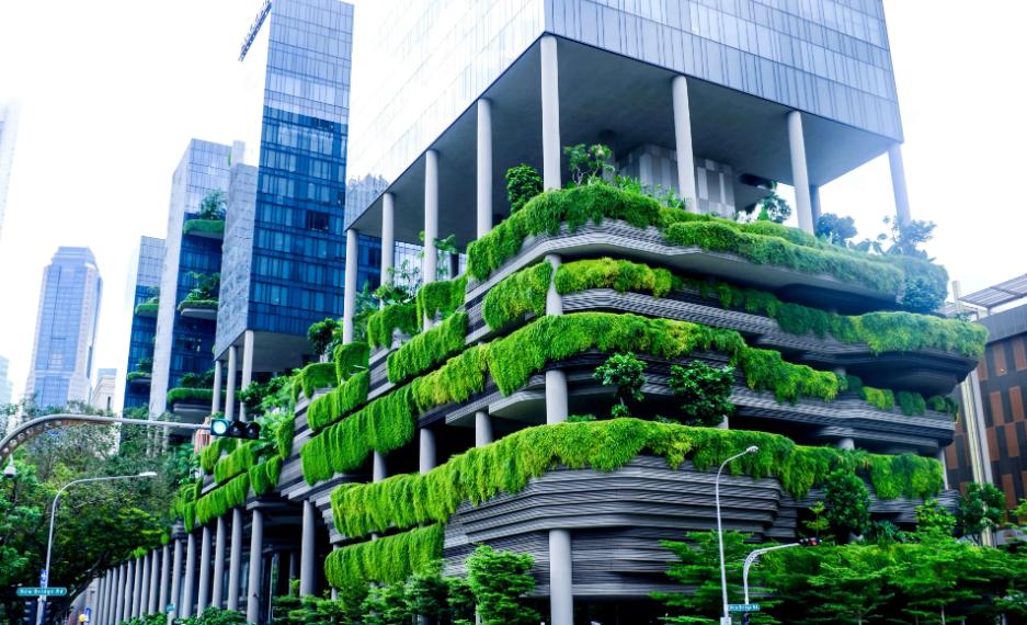 "Ecological Architecture" integrates architecture with nature and ...