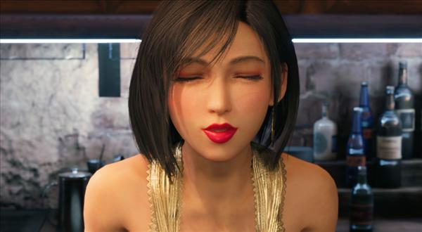 "Final Fantasy 7: Remake" Tifa Lipstick Blush MOD Straight Guy Trap - iNEWS