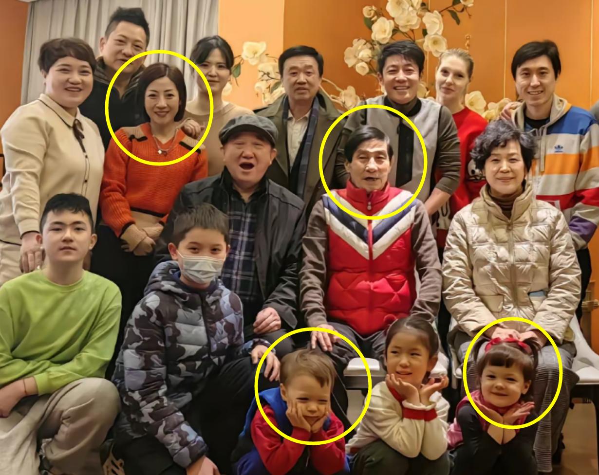 Sa Beining's family portrait is exposed, the twins look like their ...