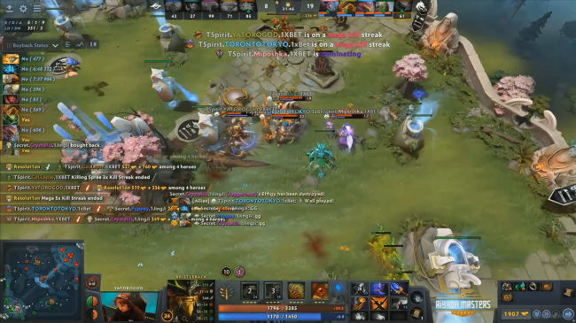 DOTA2利雅得大師賽淘汰賽：夢回TI10？Spirit2-1擊敗秘密殺入決賽 - 資訊咖