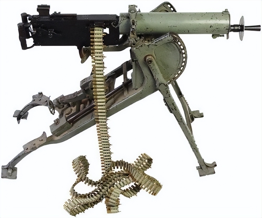 What is the power of the MG08 Maxim heavy machine gun known as the ...