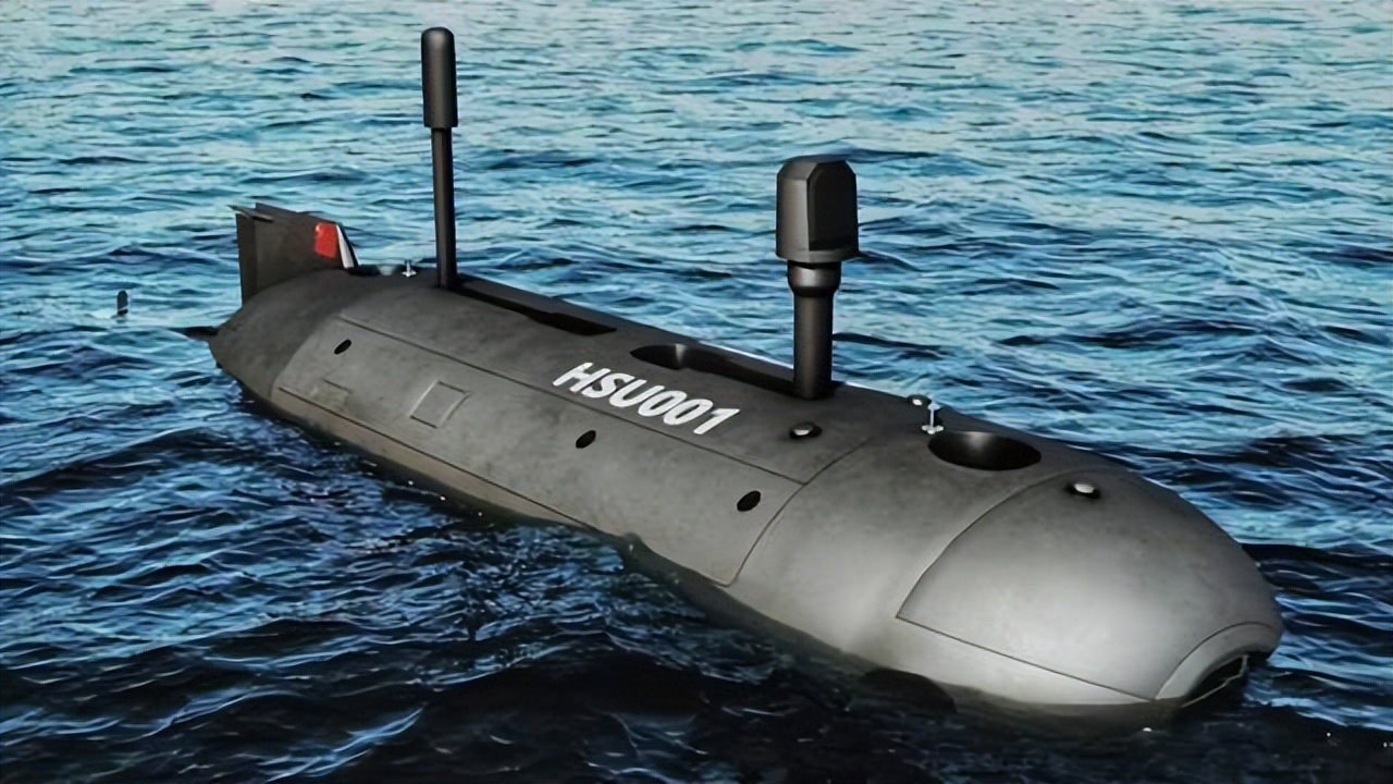 China's first innovative weapon armed with a large unmanned submersible ...