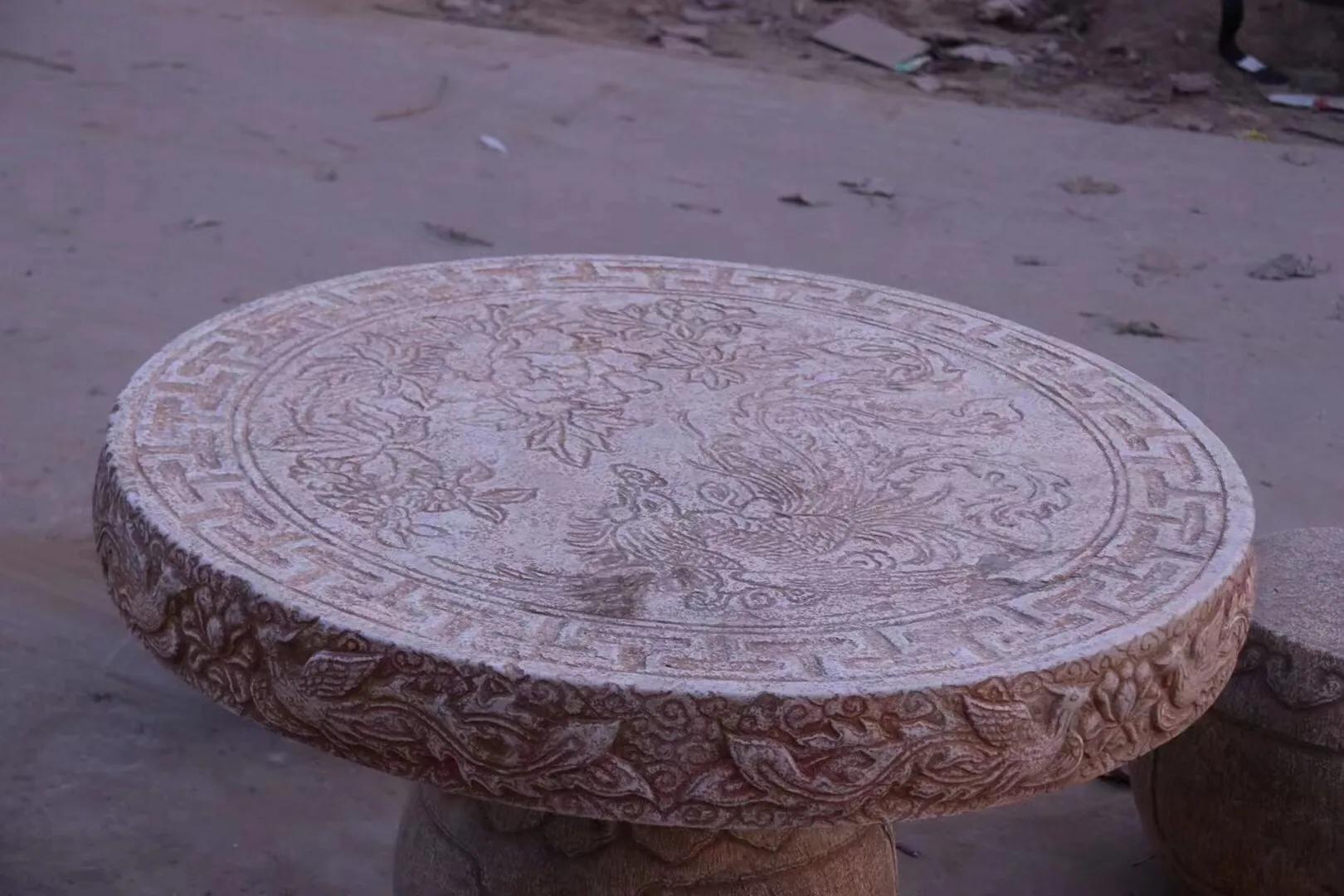 [Magnificent, Elegant and Luxurious] Qing Dynasty Courtyard Stone Table ...