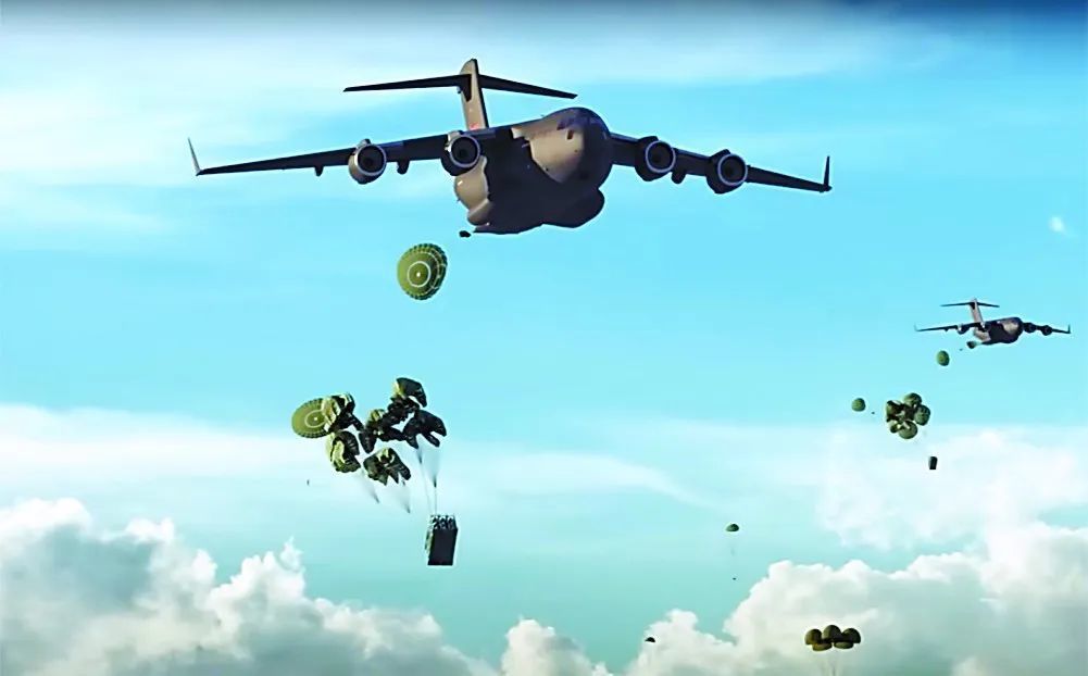 The U.S. military transport plane is transformed into a "bomb truck ...