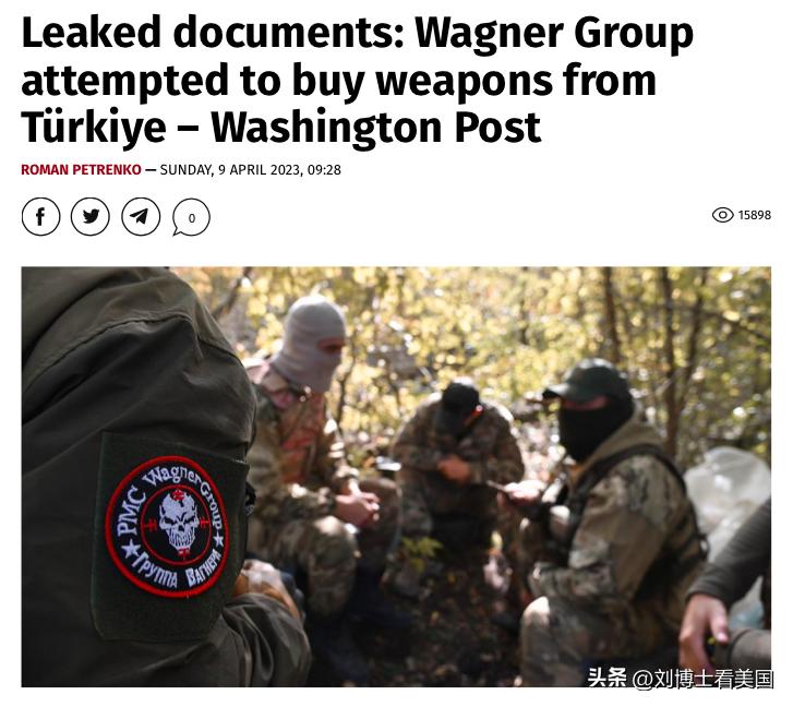 The U.S. intelligence community has penetrated into the Russian army ...