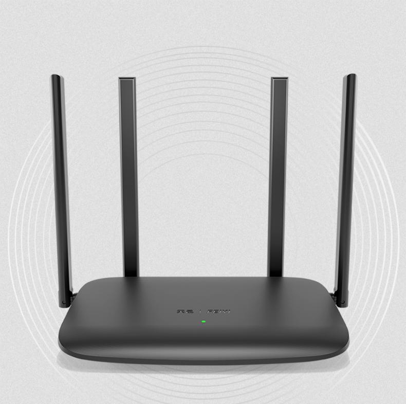 Fiber Optic Broadband Home Dedicated, AC1200 Dual-band Gigabit Router ...