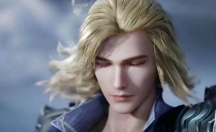 Douluo Continent: Dai Mubai's new look exposed, high-collared blue ...